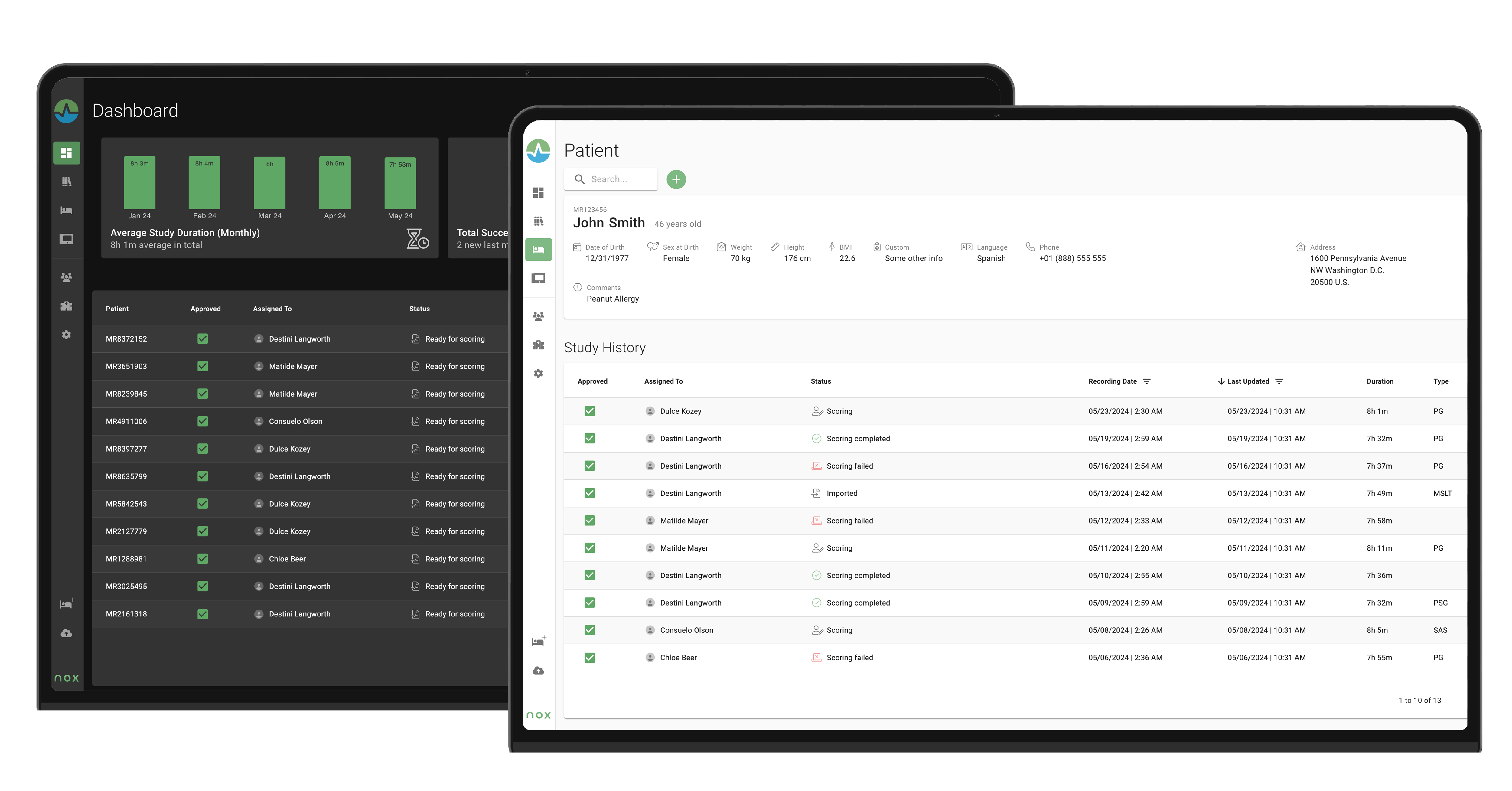 Nox Connect - Cloud connectivity for Nox sleep diagnostic technology