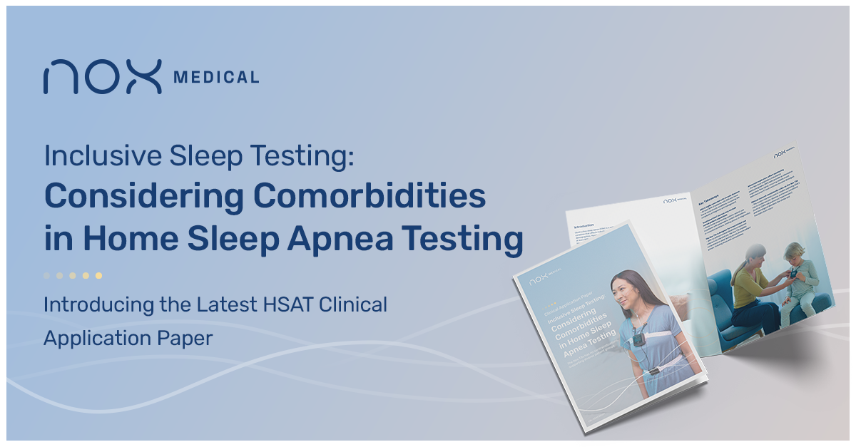 New Resource - Inclusive Sleep Testing: Considering Comorbidities in ...